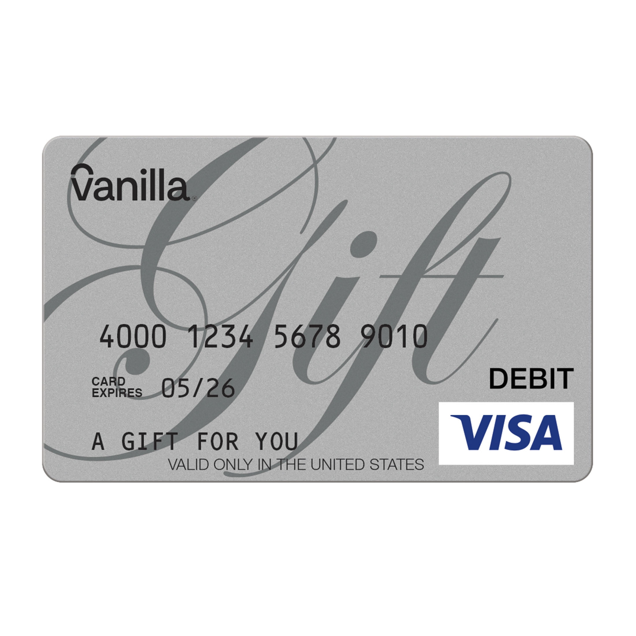 $100 Vanilla® Visa® eGift Card (plus $5.44 Purchase Fee) - Walmart.com