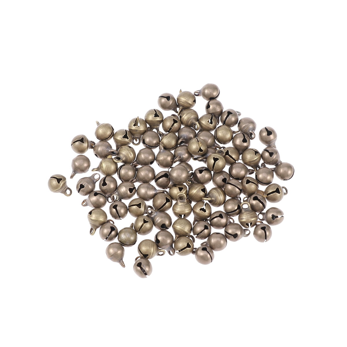 100 Vintage Bells Small Bells Alloy Bell Beads Alloy Color Bead for ...