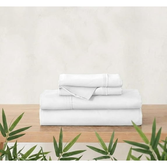 100% Viscose derived from Bamboo 4PC Sheet Set - 1000 Thread Count ...