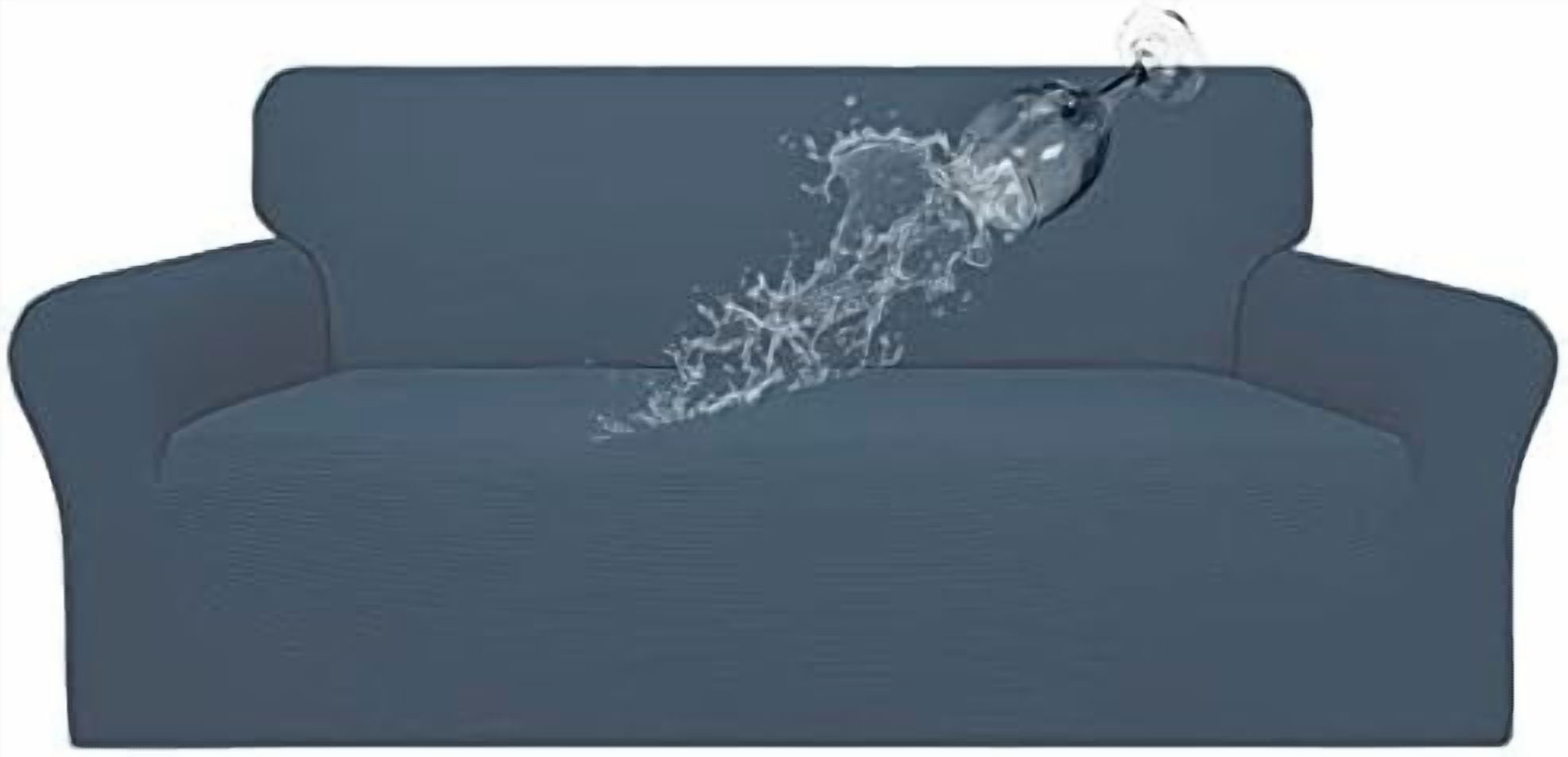 100% Waterproof Couch Cover, Dual Waterproof Sofa Cover, Stretch ...