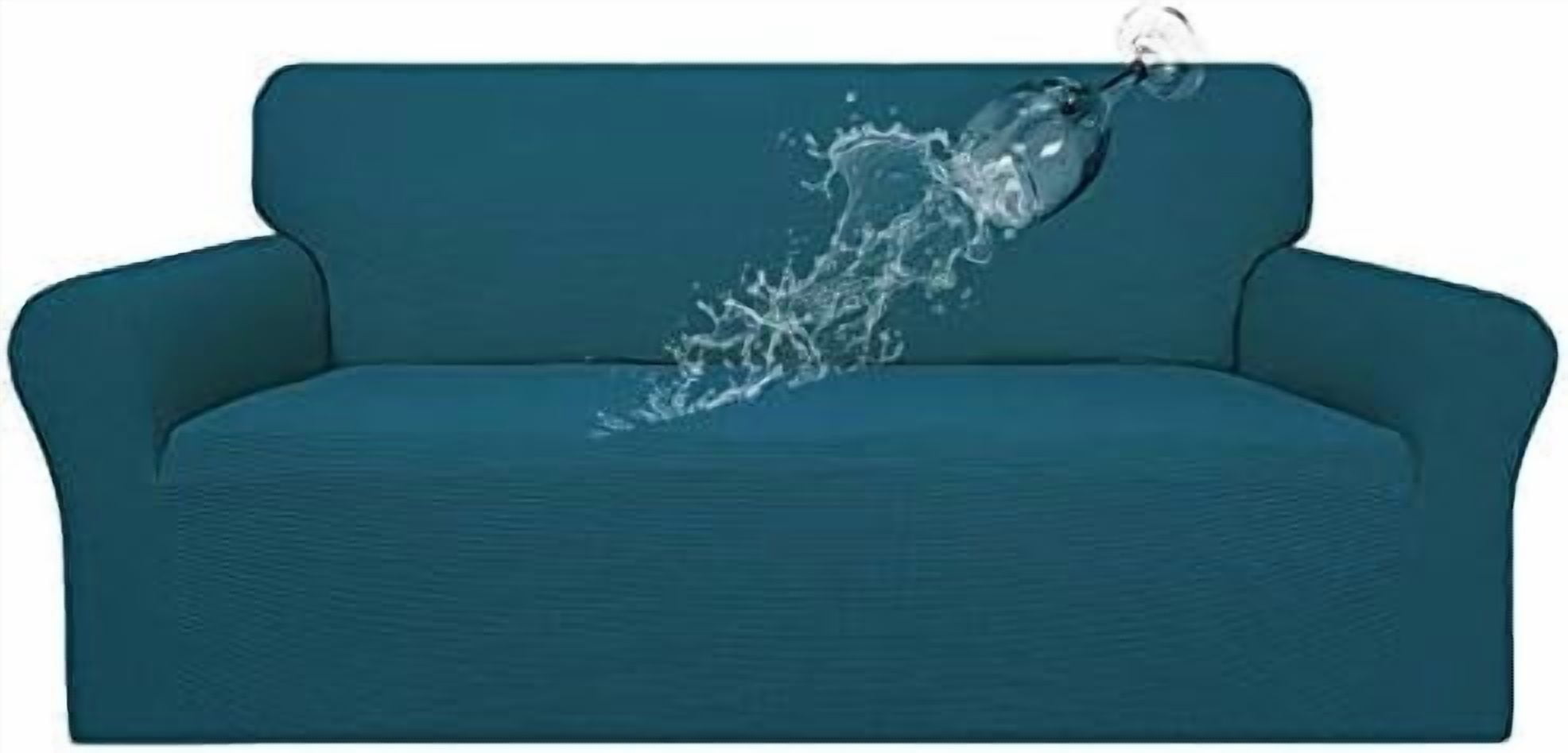 100% Waterproof Couch Cover, Dual Waterproof Sofa Cover, Stretch ...