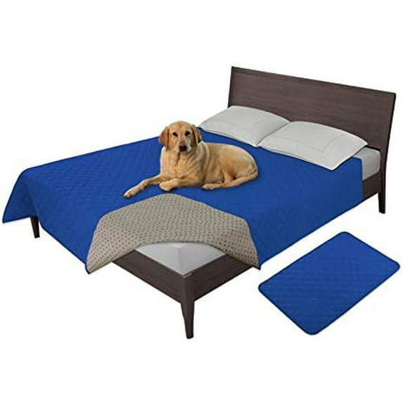 100% Waterproof Dog Bed Cover, Non-Slip Pet Blanket for Furniture ...