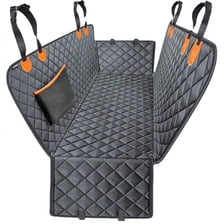 ZUPOX Backseat Protection Dog Car Seat Cover, 600D Scratch-Proof ...