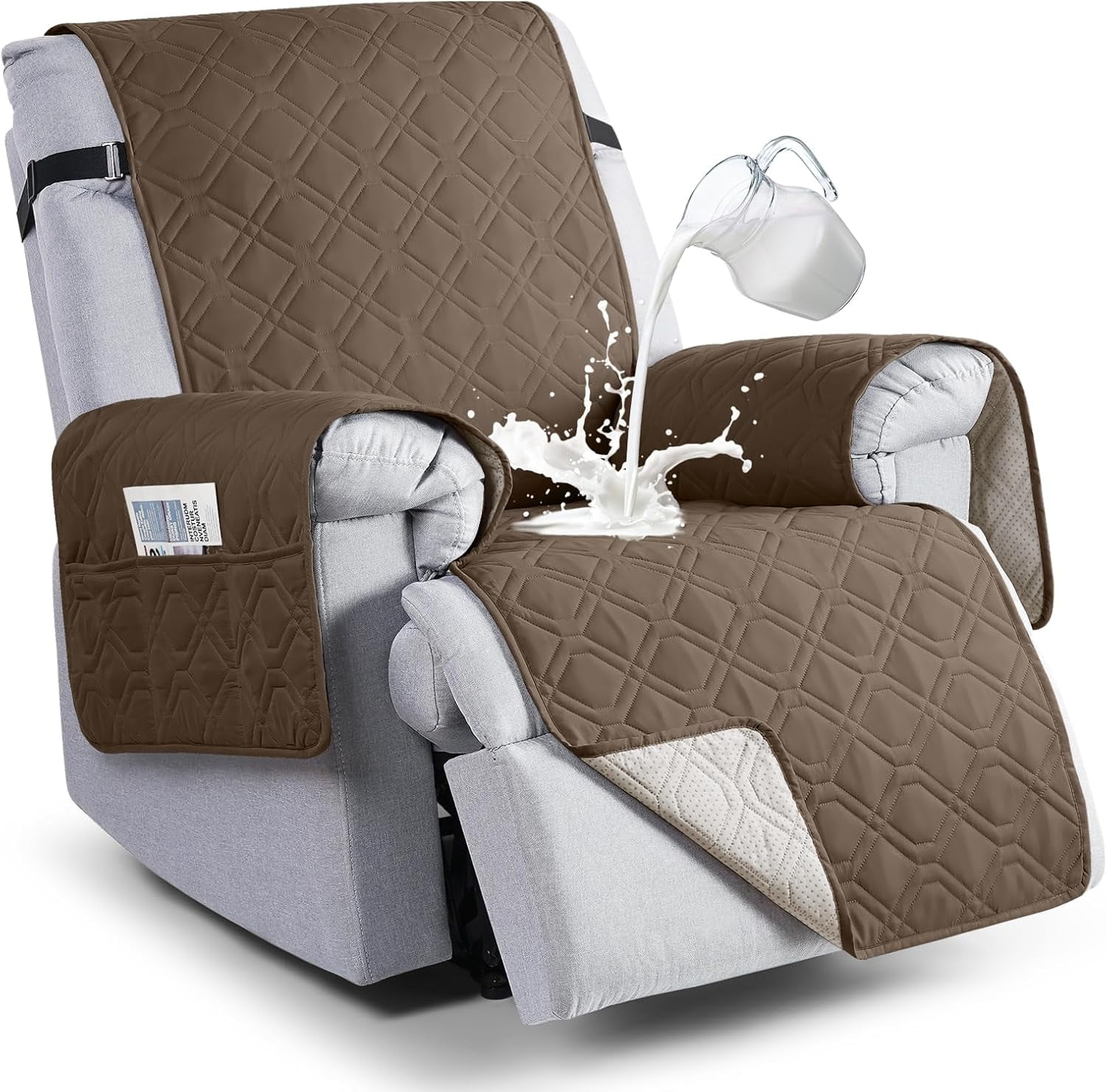 100% Waterproof Recliner Chair Covers, Non-Slip Dog Chair Cover ...