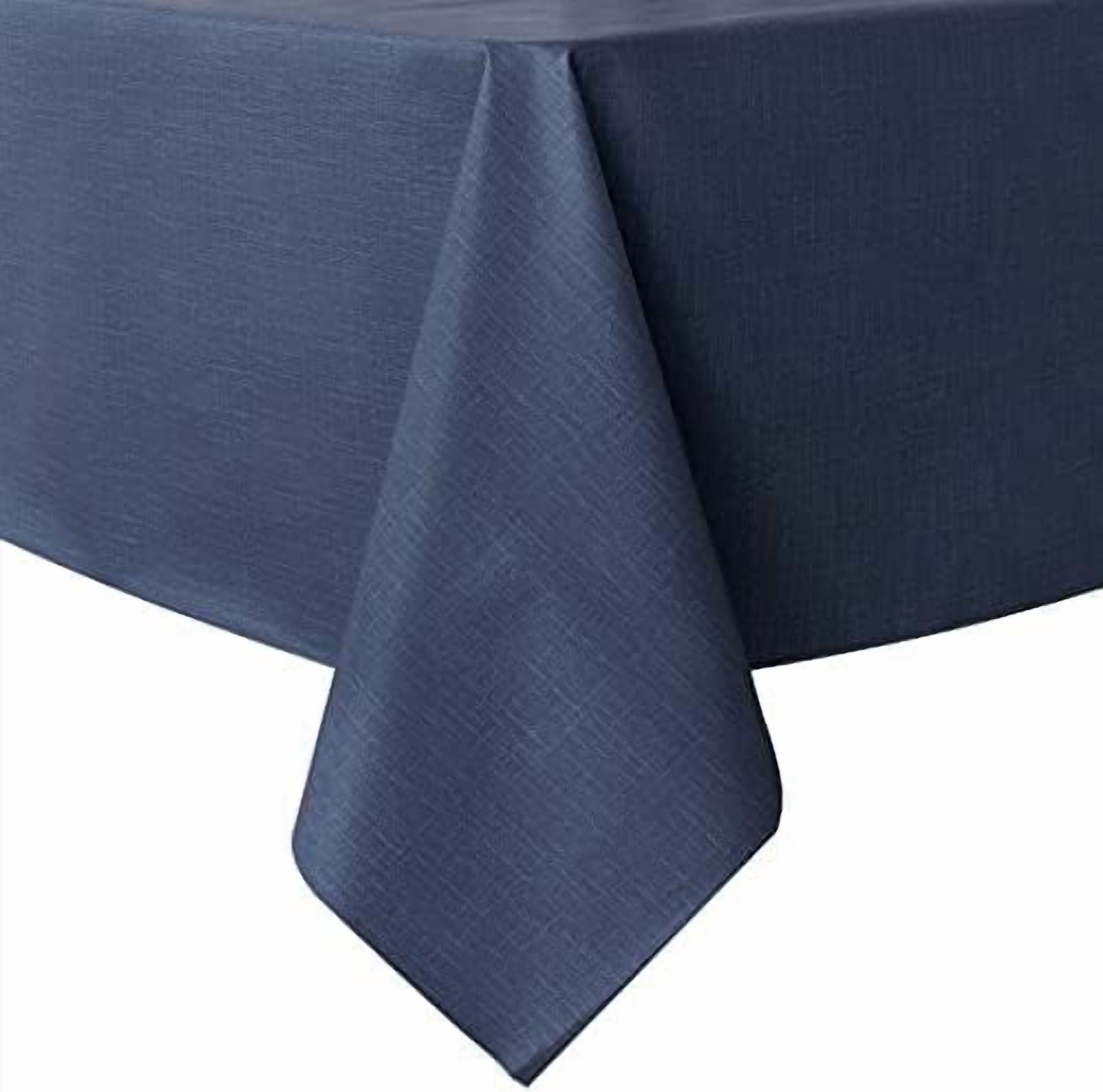100% Waterproof Rectangle PVC Tablecloth - 54 x 108 Inch - Oil Proof ...