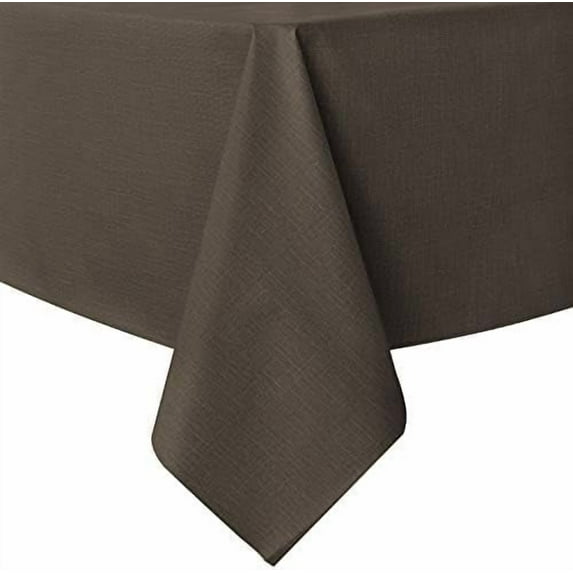 100% Waterproof Rectangle PVC Tablecloth - 54 x 78 Inch - Oil Proof ...