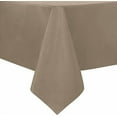 100% Waterproof Rectangle PVC Tablecloth - 60 x 102 Inch - Oil Proof ...