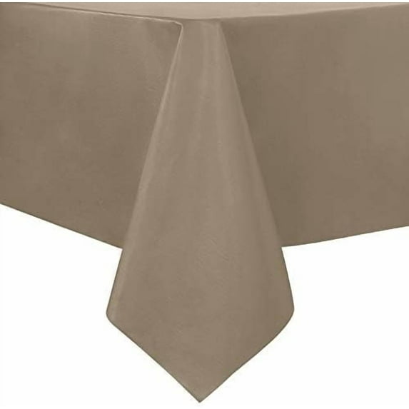 100% Waterproof Rectangle PVC Tablecloth - 60 x 102 Inch - Oil Proof ...