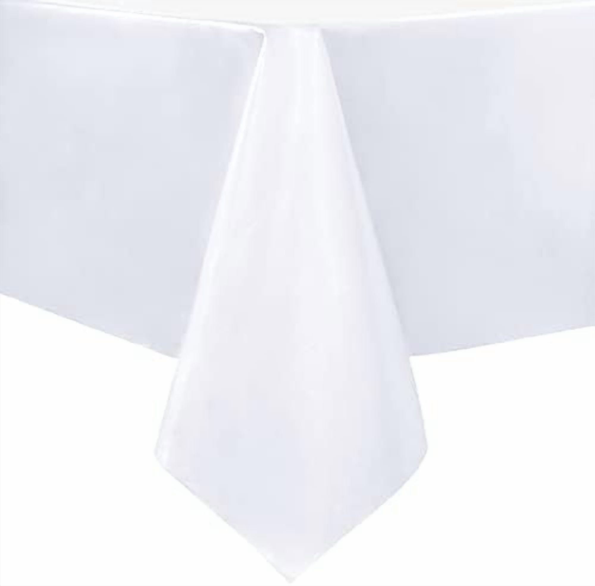 100% Waterproof Rectangle PVC Tablecloth - 60 x 84 Inch - Oil Proof ...