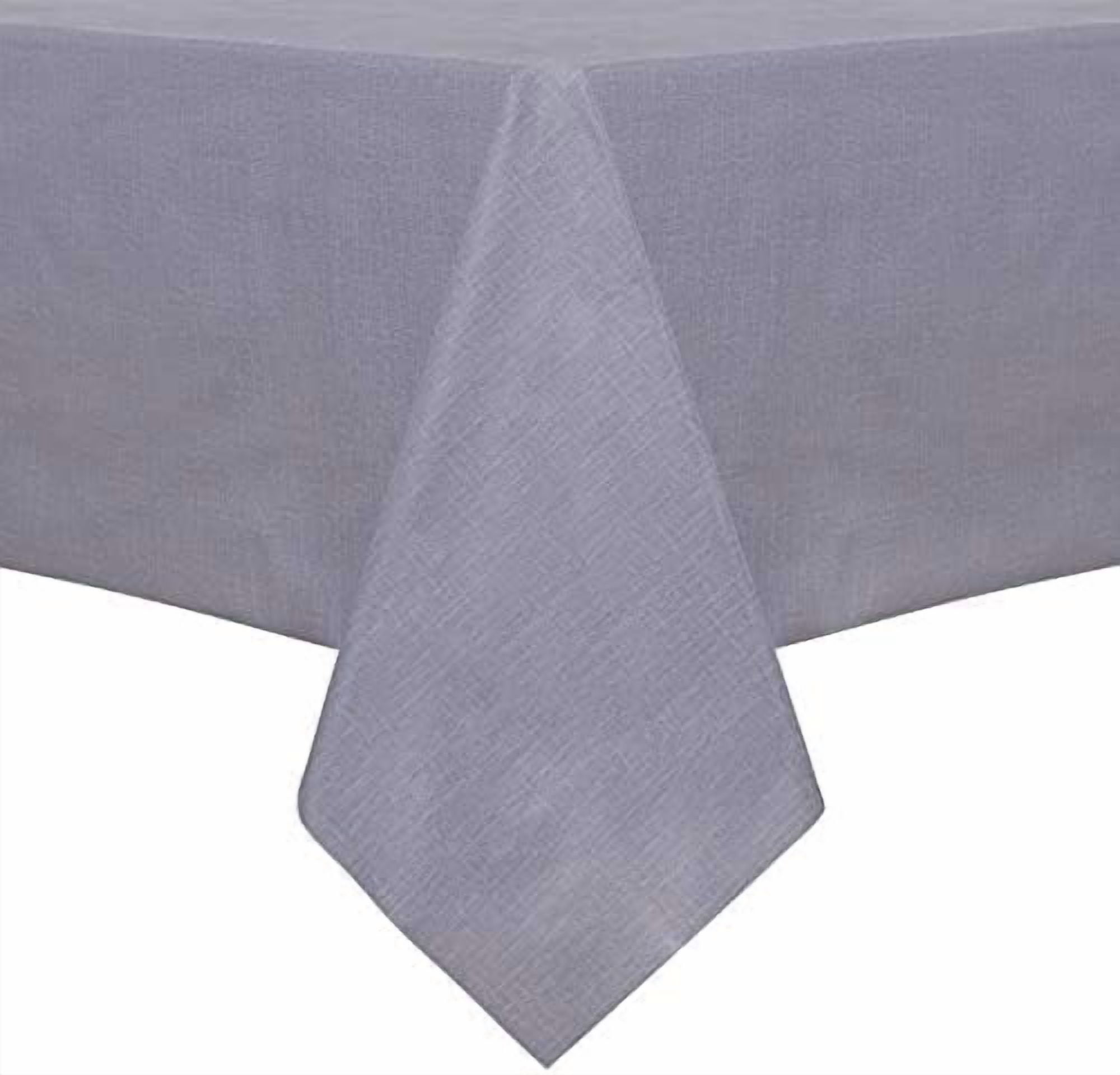 100% Waterproof Rectangle PVC Tablecloth - 60 x 84 Inch - Oil Proof ...