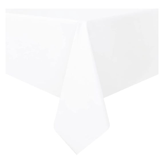 100% Waterproof Square PVC Tablecloth, Oil Spill Proof Vinyl Table ...