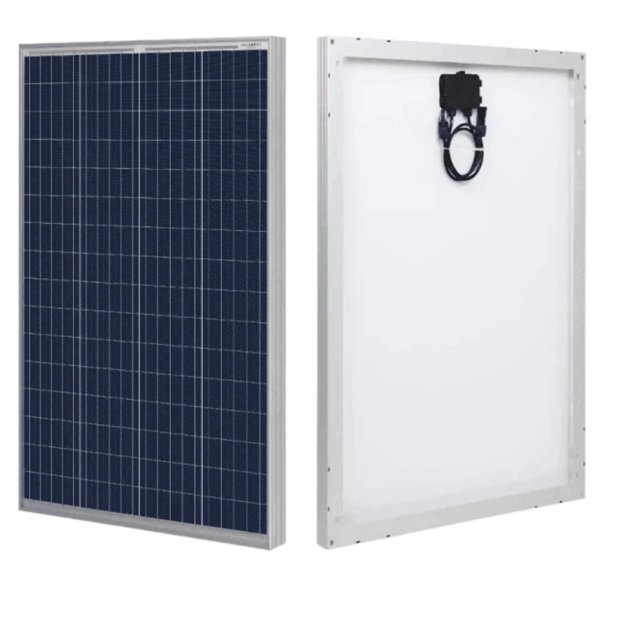 100 Watt 12 Volt Polycrystalline Solar Panel High Efficiency Module PV ...