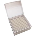 100-Well Storage Box for Lab Samples, Low Temperature Freezer Box for ...