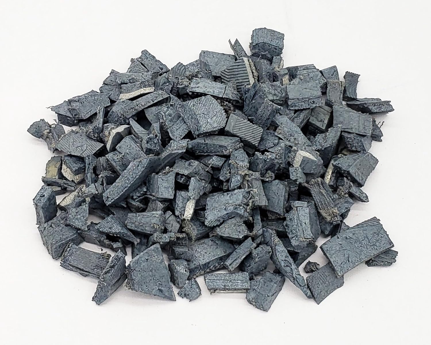 100% Wire-Free Rubber Mulch – Gray, 20 lb (0.8 cu ft) | Long-Lasting ...