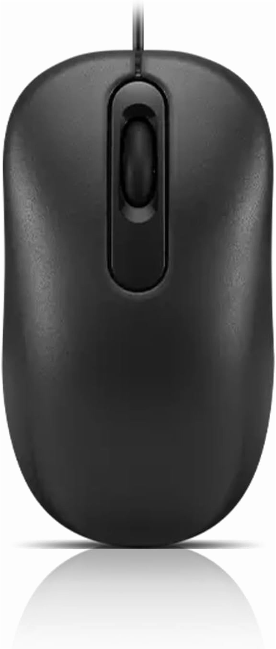 100 Wired USB Computer Mouse for PC, Laptop, with Windows - Full-Size ...