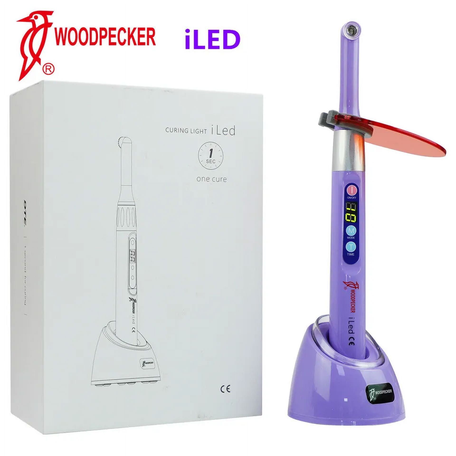 100% Woodpecker iLED Curing Light, Purple - Walmart.com