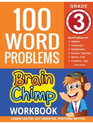 100 Word Problems : Grade 3 Math Workbook - Walmart.com