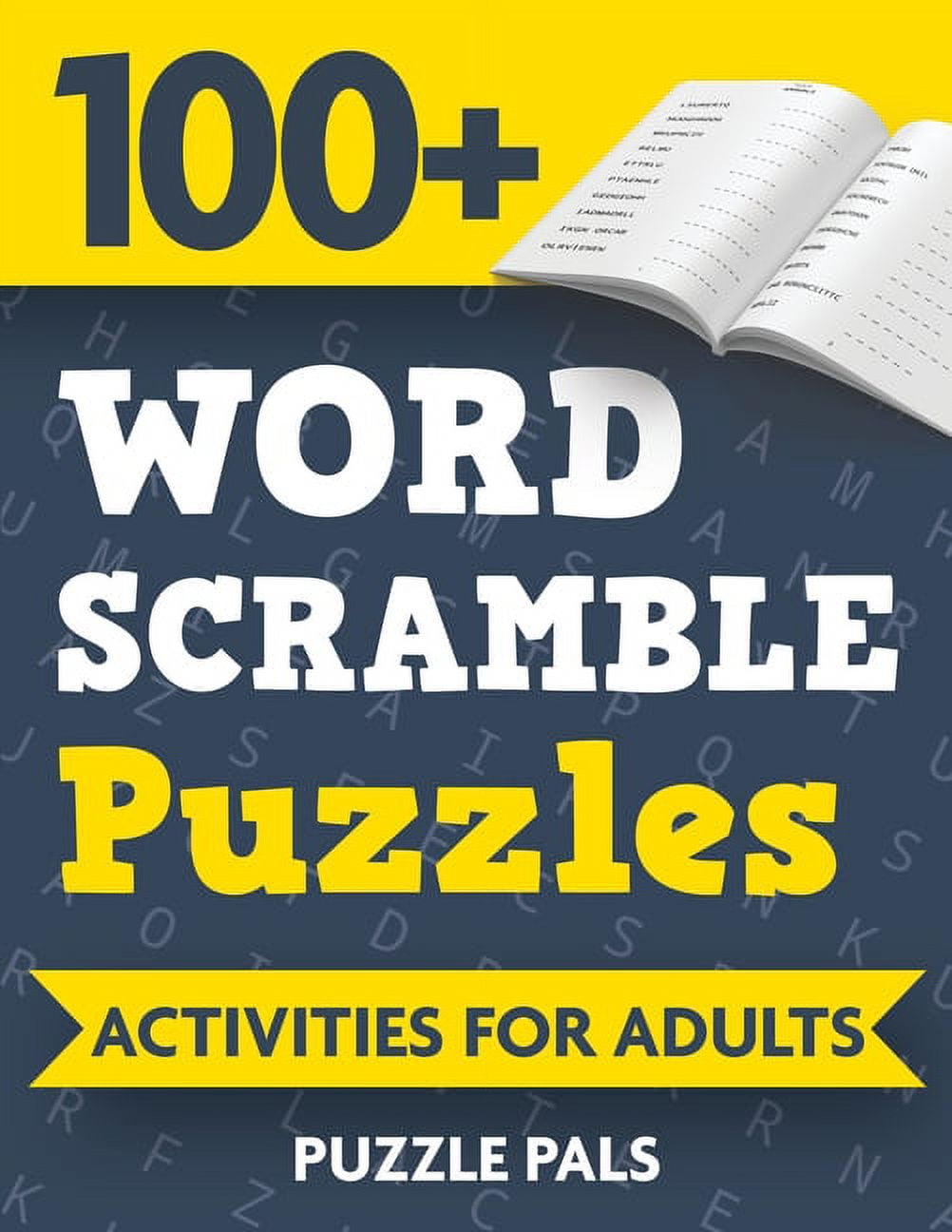 100+ Word Scramble Puzzles: Activities For Adults (Paperback)(Large ...
