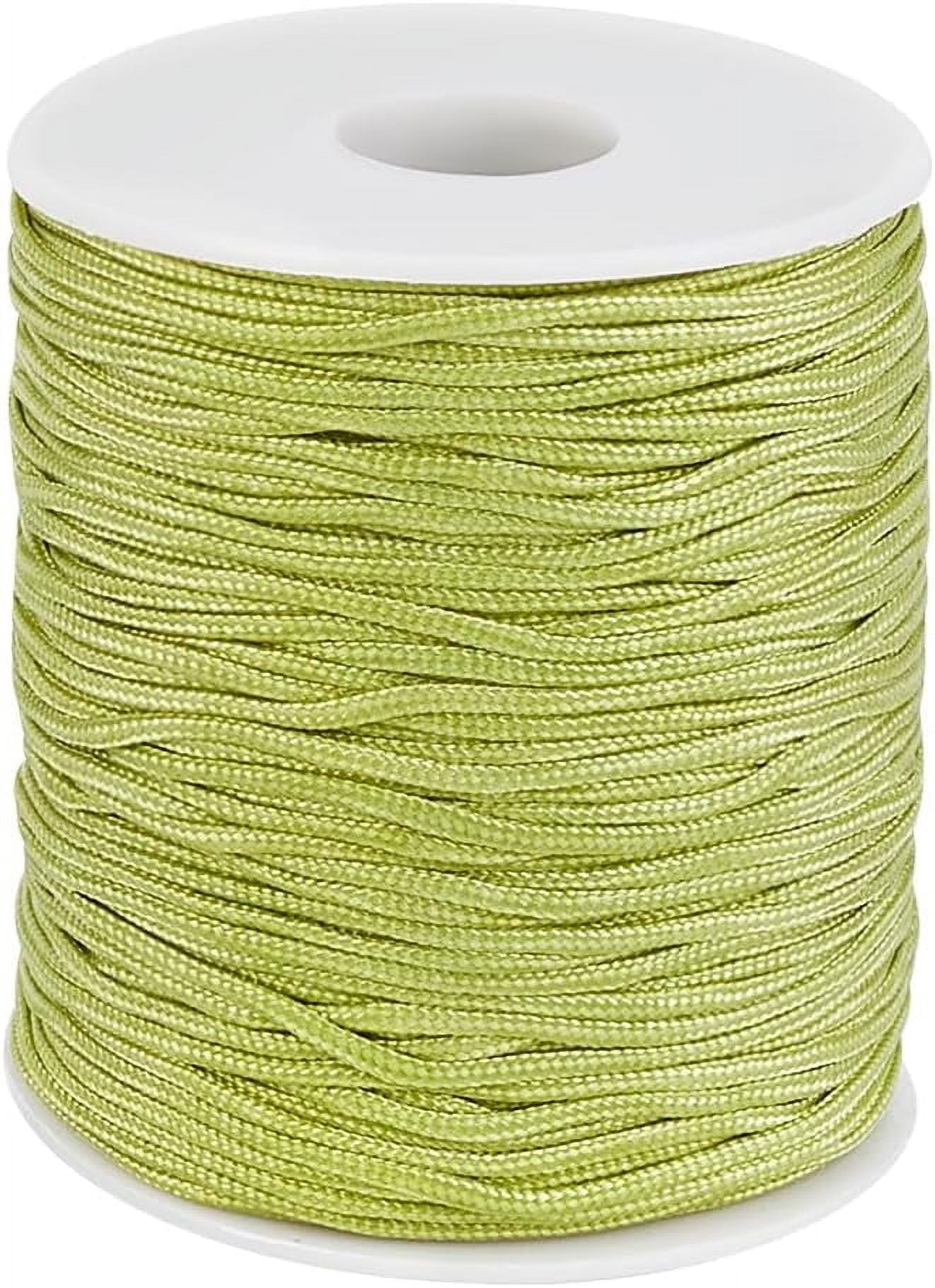 100 Yards 1.5mm Nylon Beading Thread Bracelet String Wind Chime Cord ...