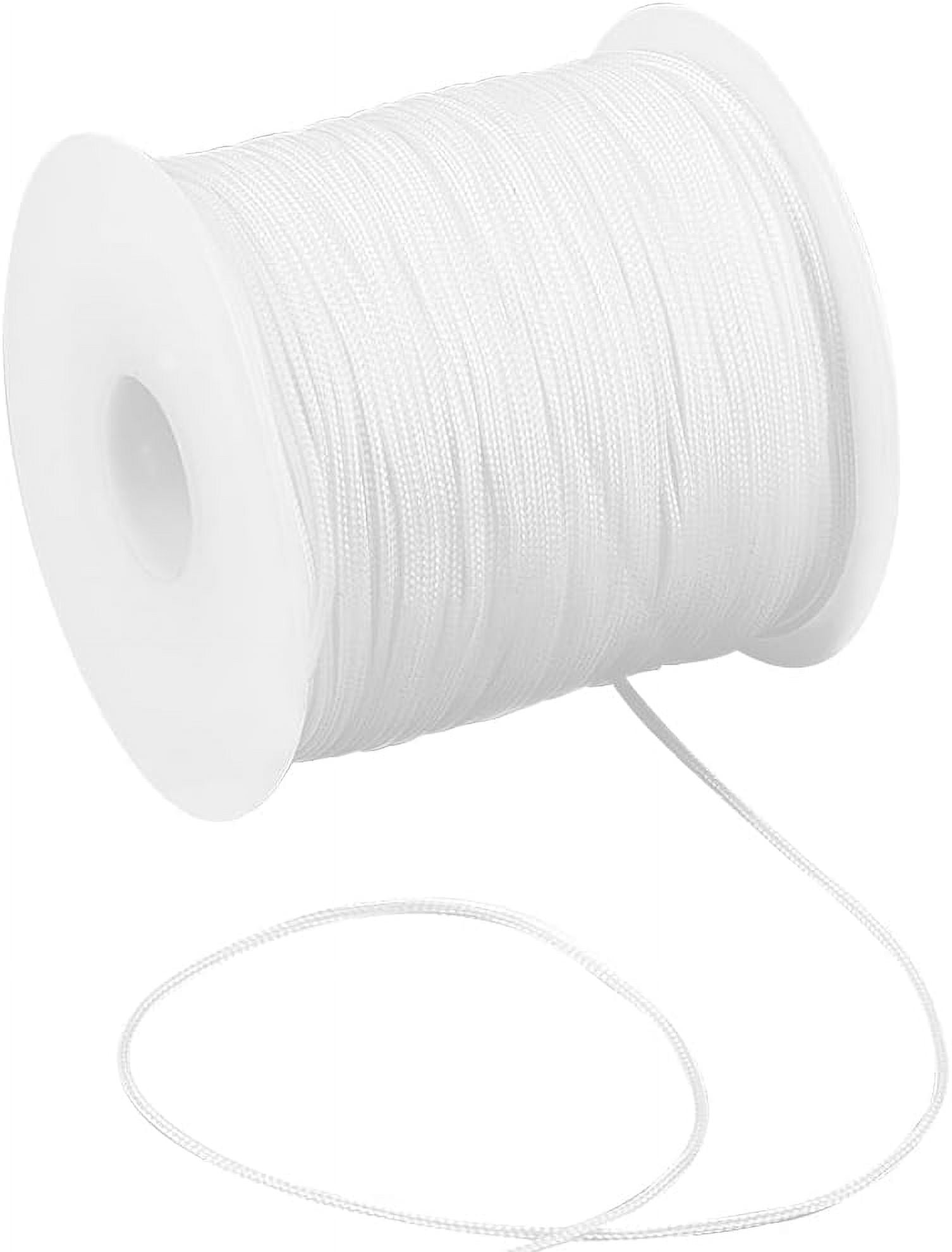 100 Yards/92m 1mm White Nylon String Cord Nylon String Chinese Knotting ...