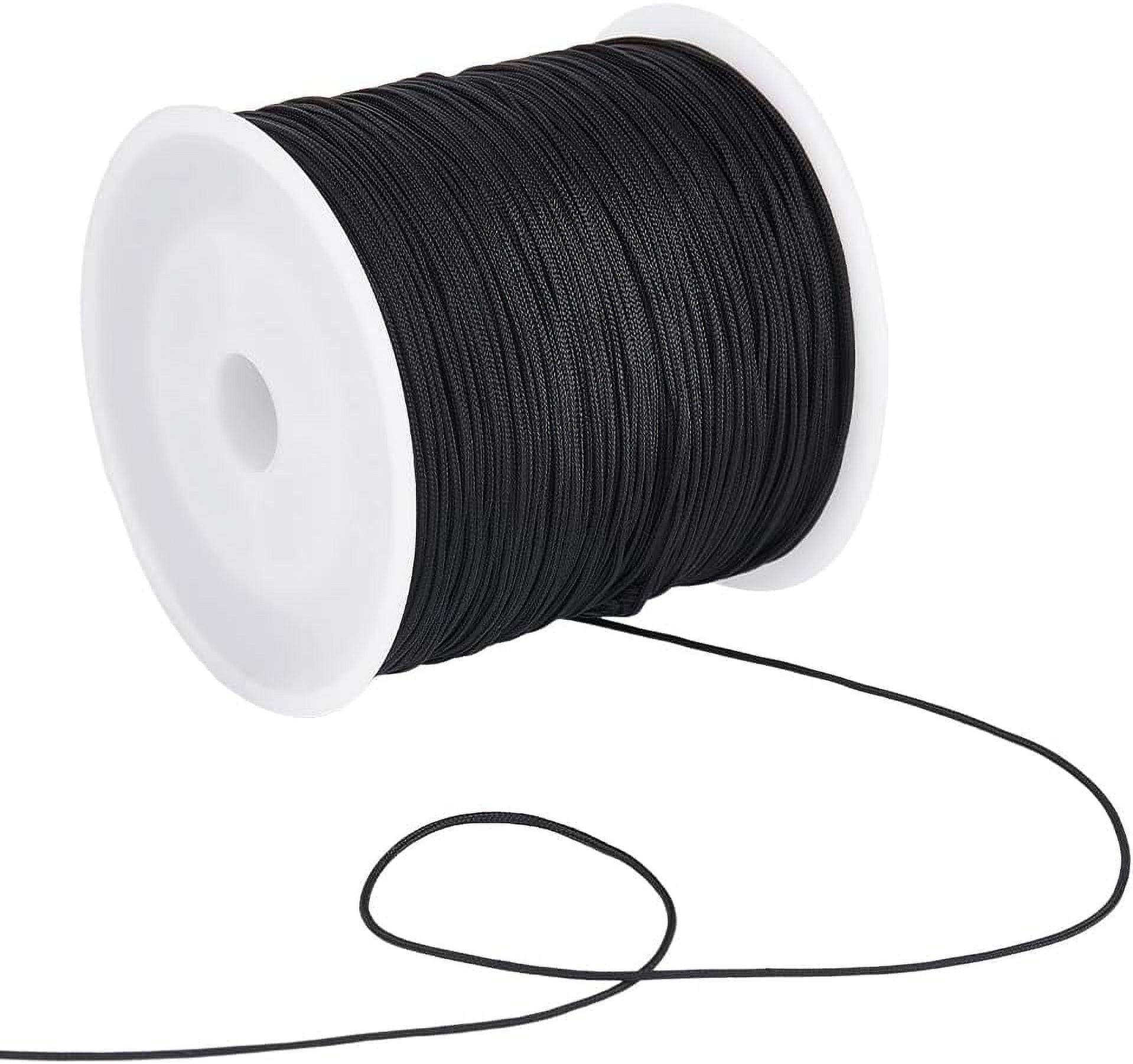 100 Yards Black Nylon Cord Wind Chime Cord 0.8mm Replacement Lift Shade ...