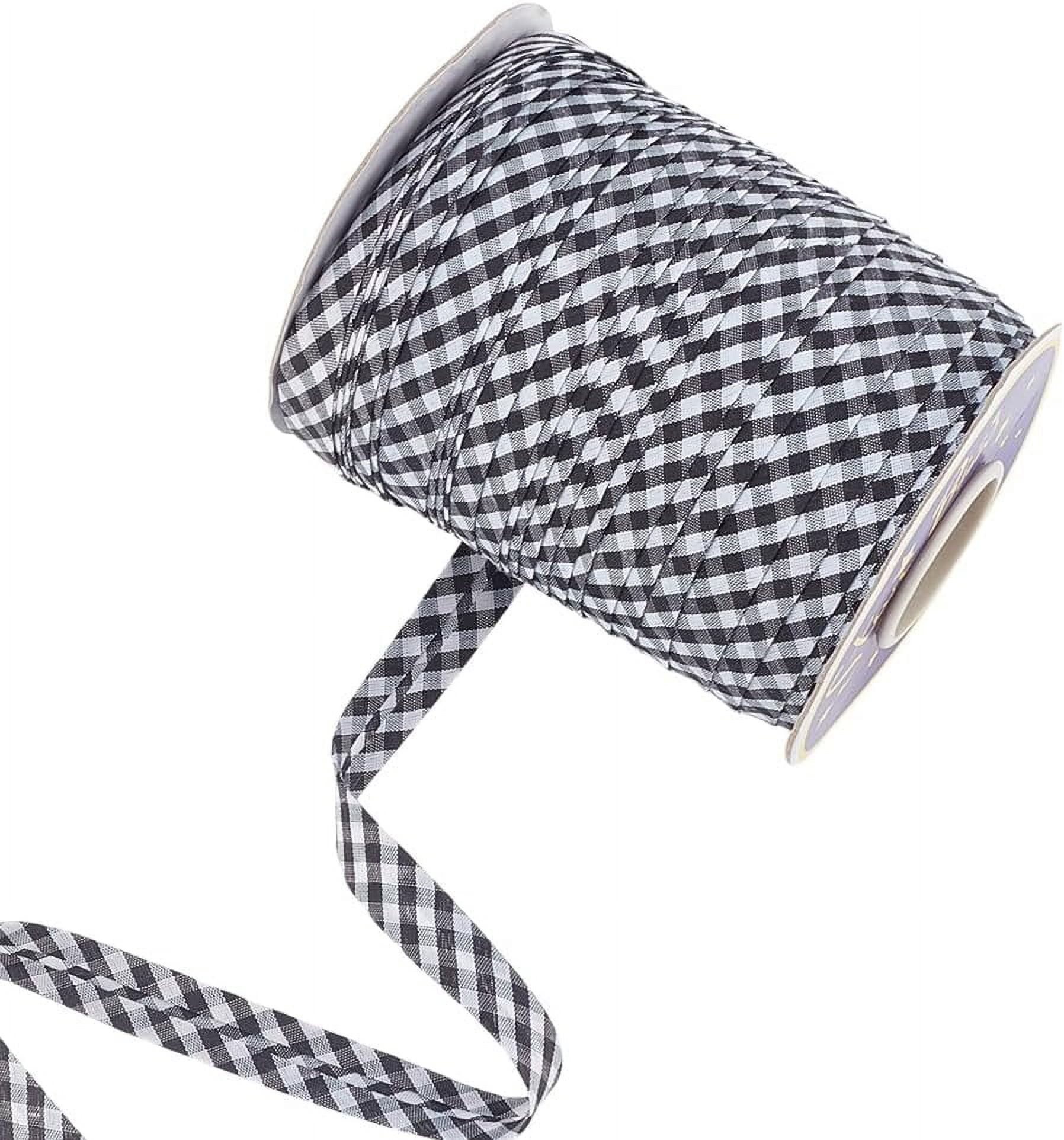 100 Yards Double Fold Bias Tape Gingham Binding Tape 1/2 inch Wide ...