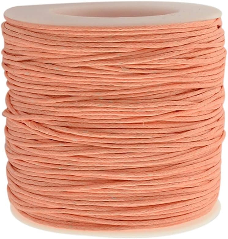 100 Yards Waxed Cord Cotton Waxed Cotton Thread 1mm Waxed Beading ...