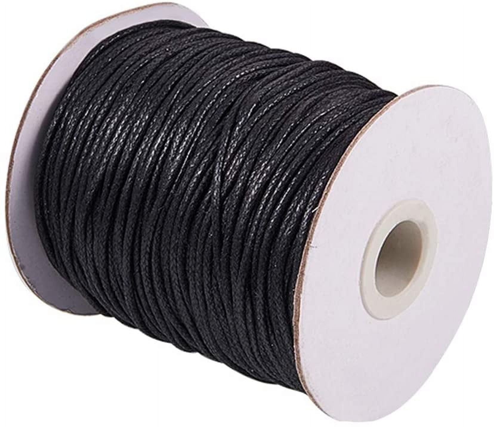 100 Yards Waxed Cord Cotton Waxed Cotton Thread 1.5mm Waxed Beading ...