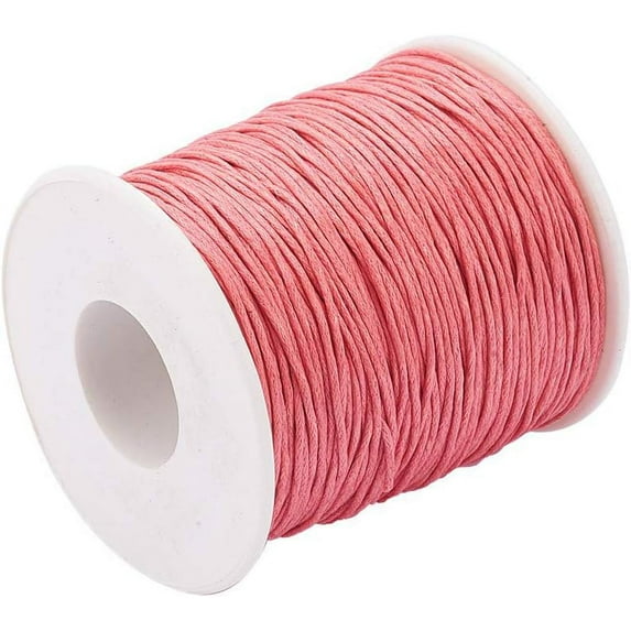 100 Yards Waxed Cord Cotton Waxed Cotton Thread 1mm Waxed Beading ...