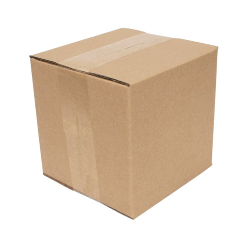 100 Yellow Corrugated Paper Boxes 4x4x4 (10x10x10cm) - Sturdy, Eco ...