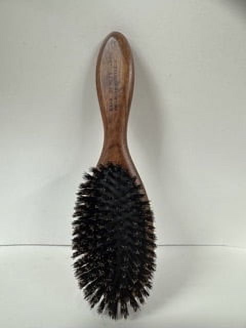 100% boar bristle paddle cushion brush , quality workmanship, light ...
