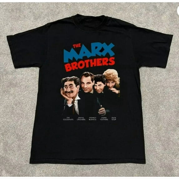 100% cotton tshirts Marx Brothers T-Shirt Unisex Cotton T Shirt,graphic ...