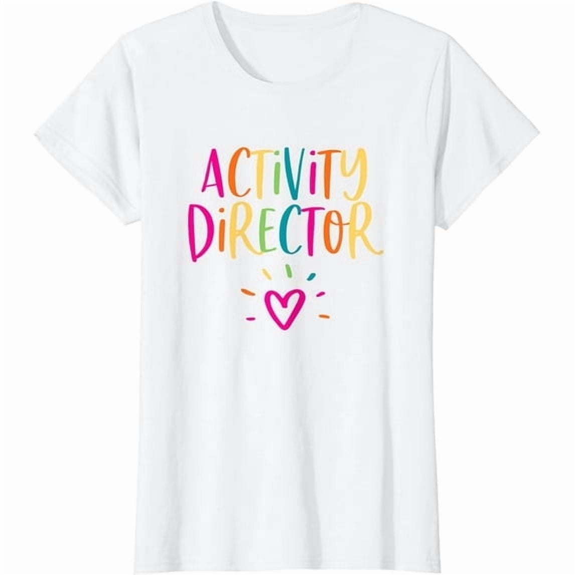 100% cotton tshirts men tee Activity Director Gift Appreciation Week ...