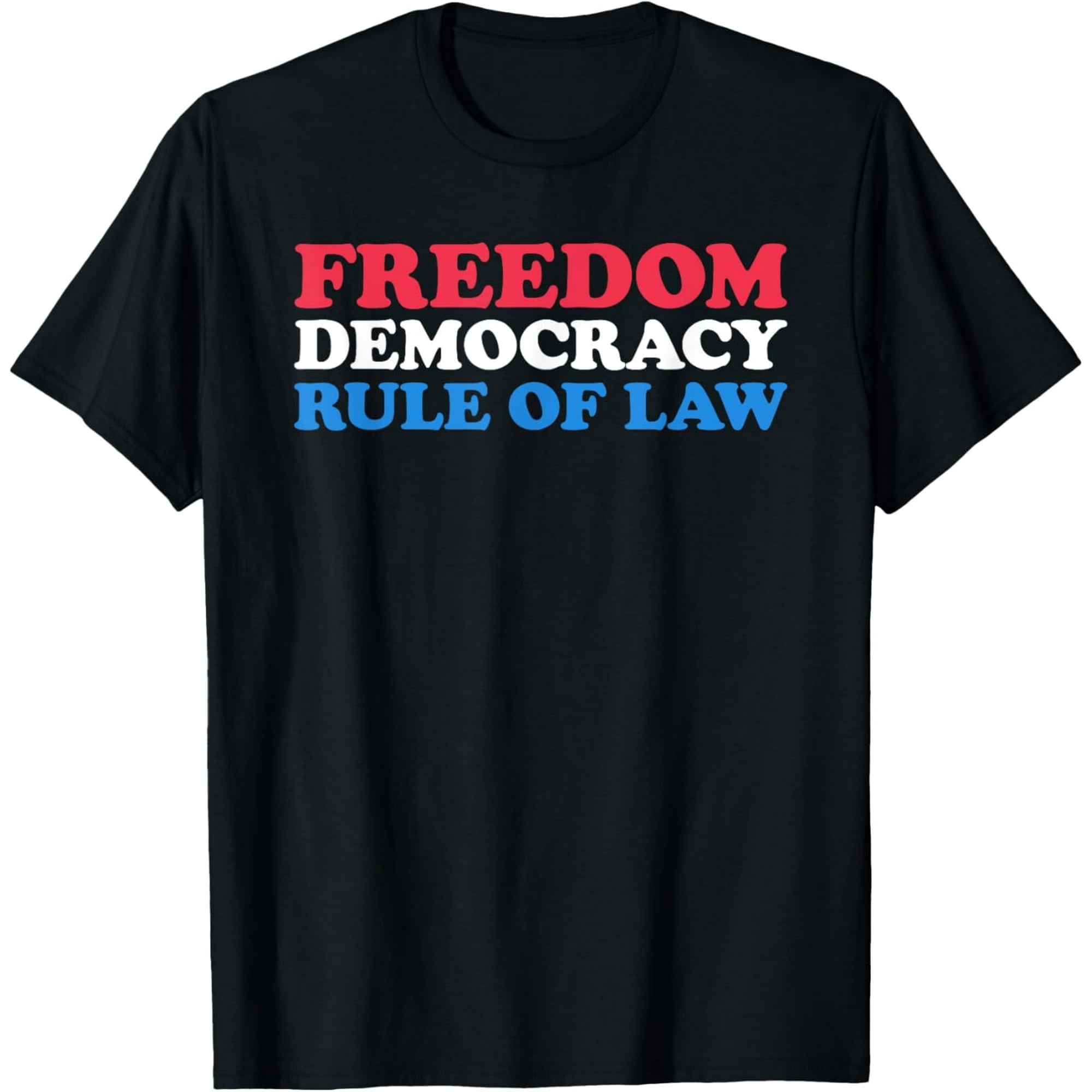 100% cotton tshirts men tee American Pride US Constitution Freedom ...