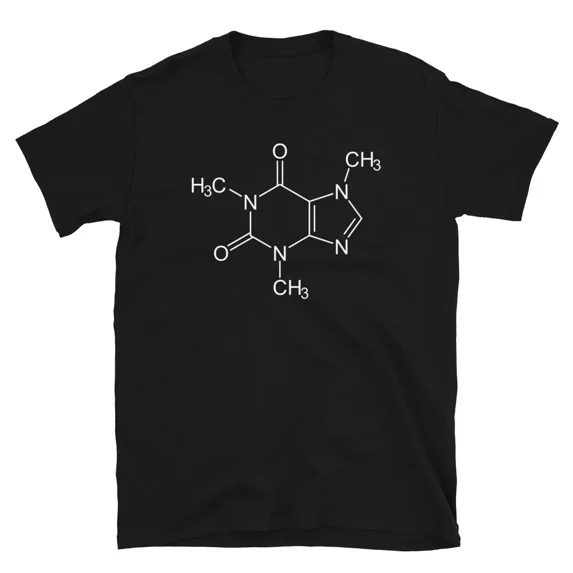 100% cotton tshirts men tee Barista Coffee Drinker Caffeine Chemical ...