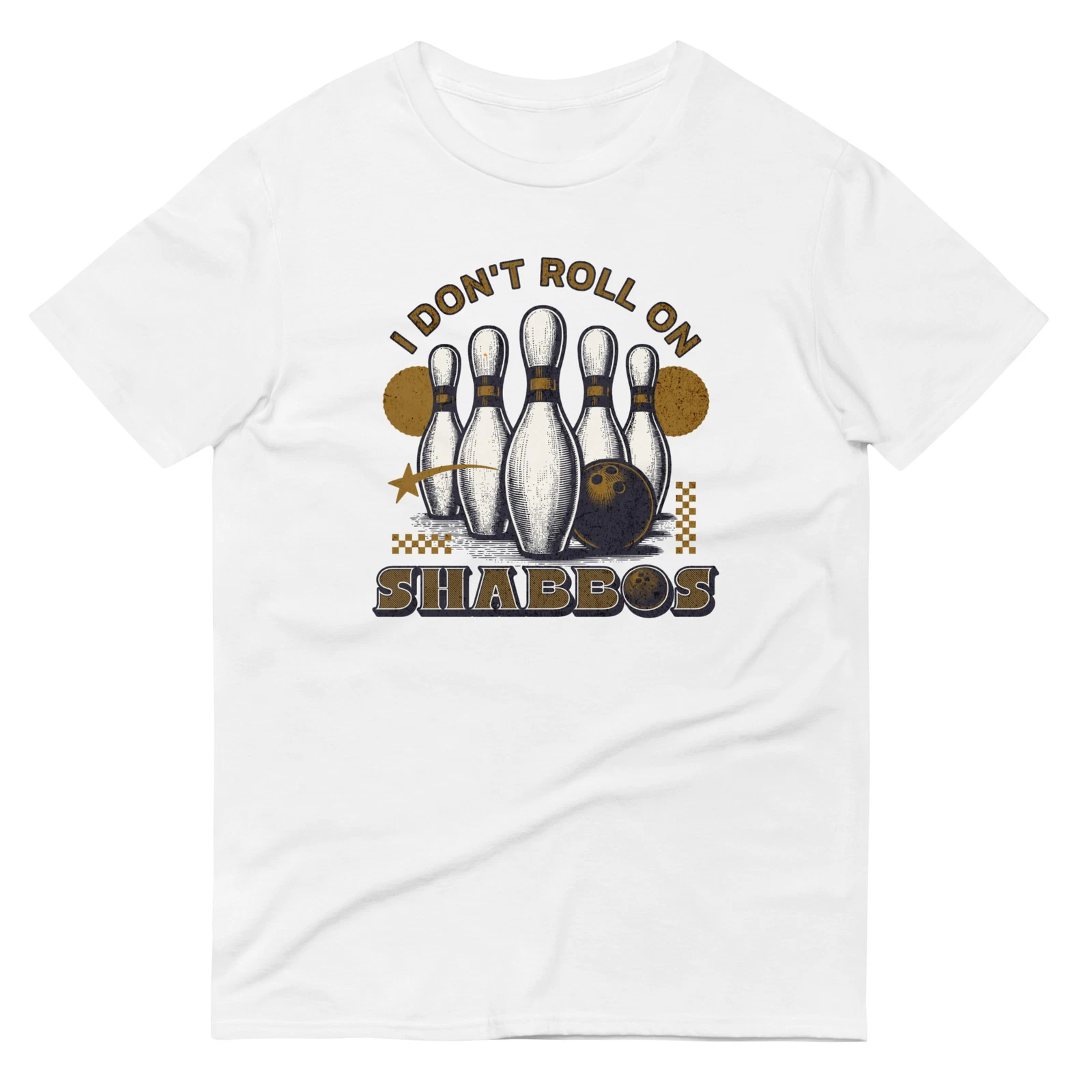 100% cotton tshirts men tee Big Lebowski I Don't Roll on Shabbos Shirt ...