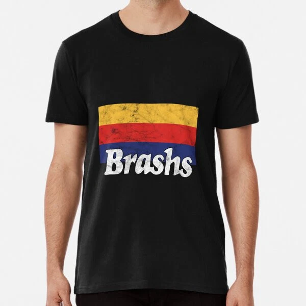 100% cotton tshirts men tee Brashs (Vintage Worn Look] T-Shirt Made in ...