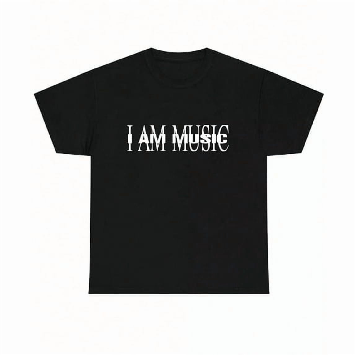 100% cotton tshirts men tee Carti Rapper I AM MUSIC Print HipHop T ...