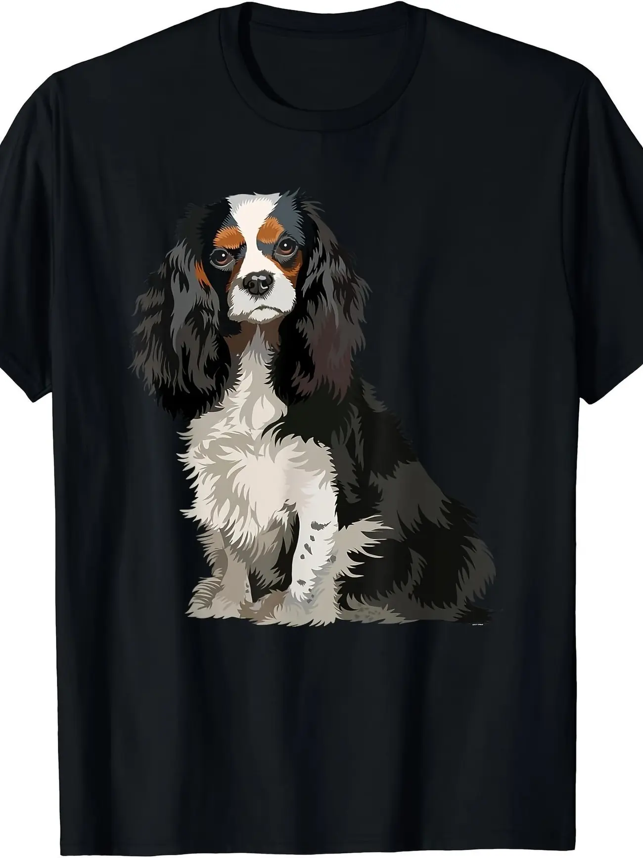 100% cotton tshirts men tee Cavalier King Charles Spaniel Gifts Dog Pop ...