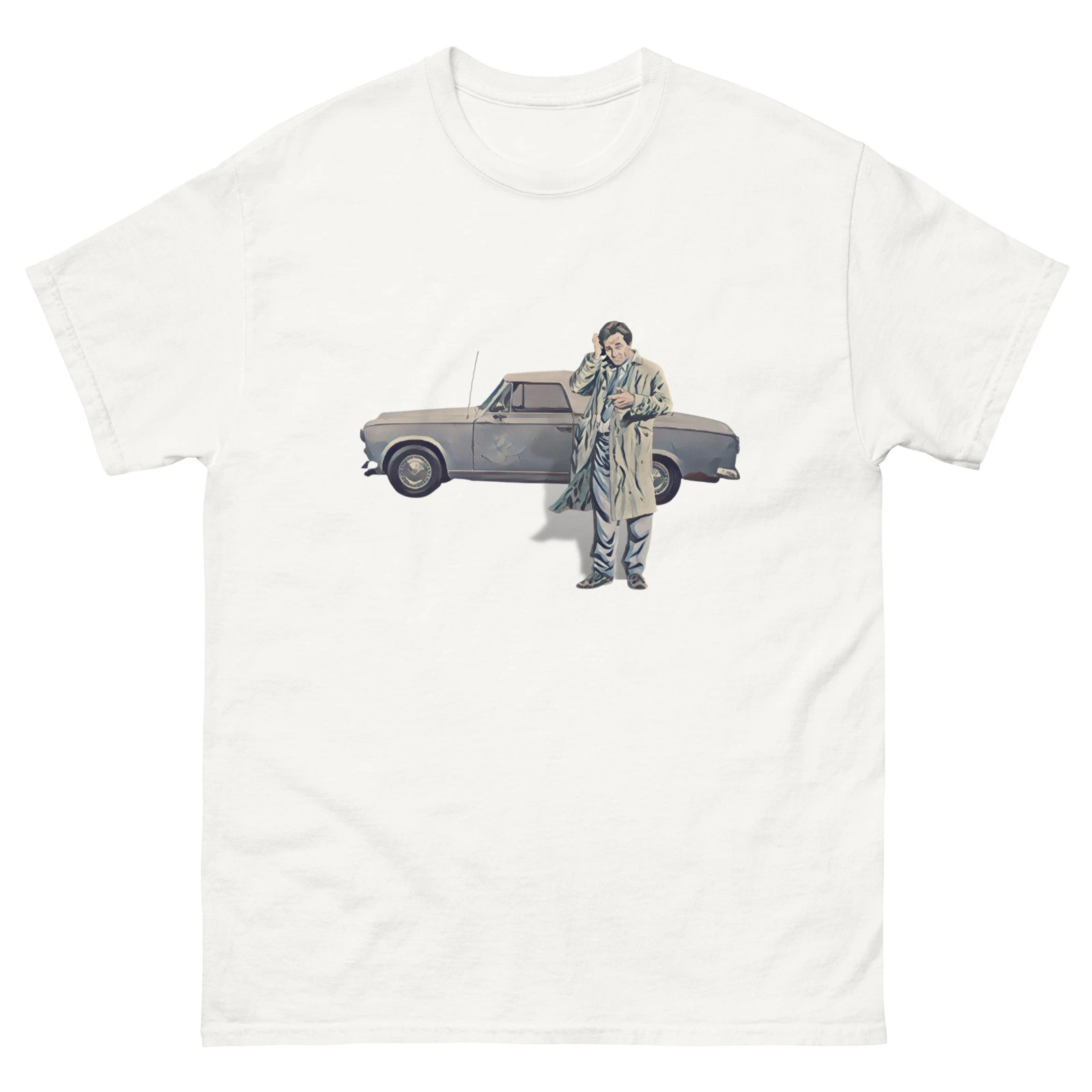 100% cotton tshirts men tee Columbo T-Shirt | Iconic Car Design ...