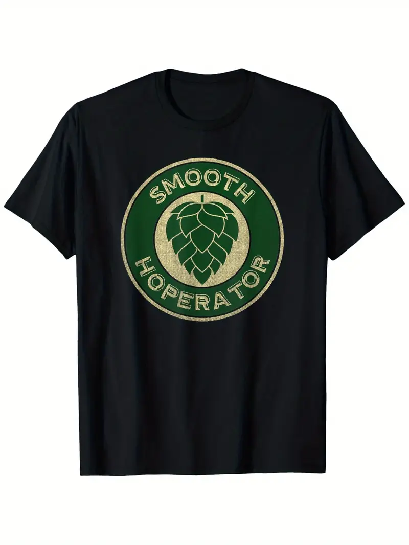 100% cotton tshirts men tee Cotton T-Shirt - Funny Beer Lover Tee with ...