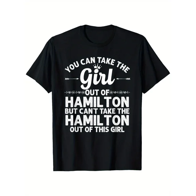 100% cotton tshirts men tee Funny Hamilton Ohio Roots Graphic T-Shirt ...