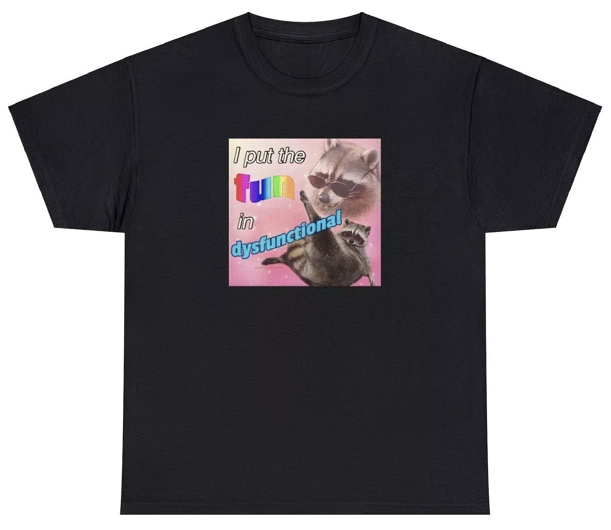 100% cotton tshirts men tee Funny Meme T Shirt I Put FUN in ...
