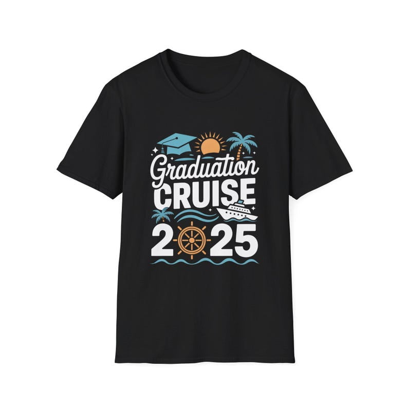 100% cotton tshirts men tee Graduation Cruise 2025 Design Travel Vibes ...
