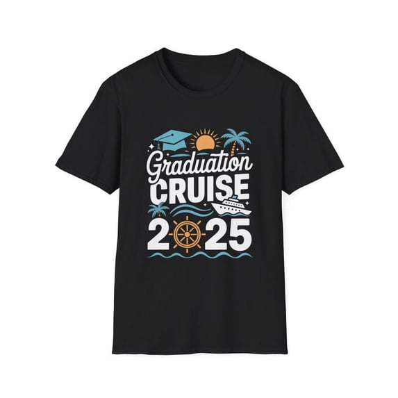 100% cotton tshirts men tee Graduation Cruise 2025 Design Travel Vibes ...
