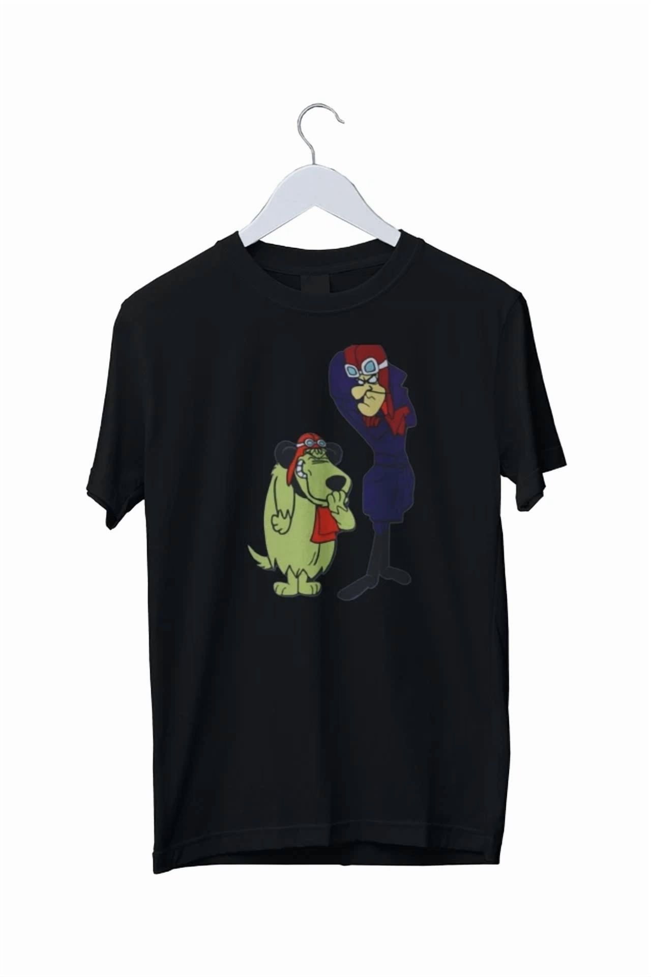 100% cotton tshirts men tee Hanna Barbera Cartoon Dastardly and Muttley ...