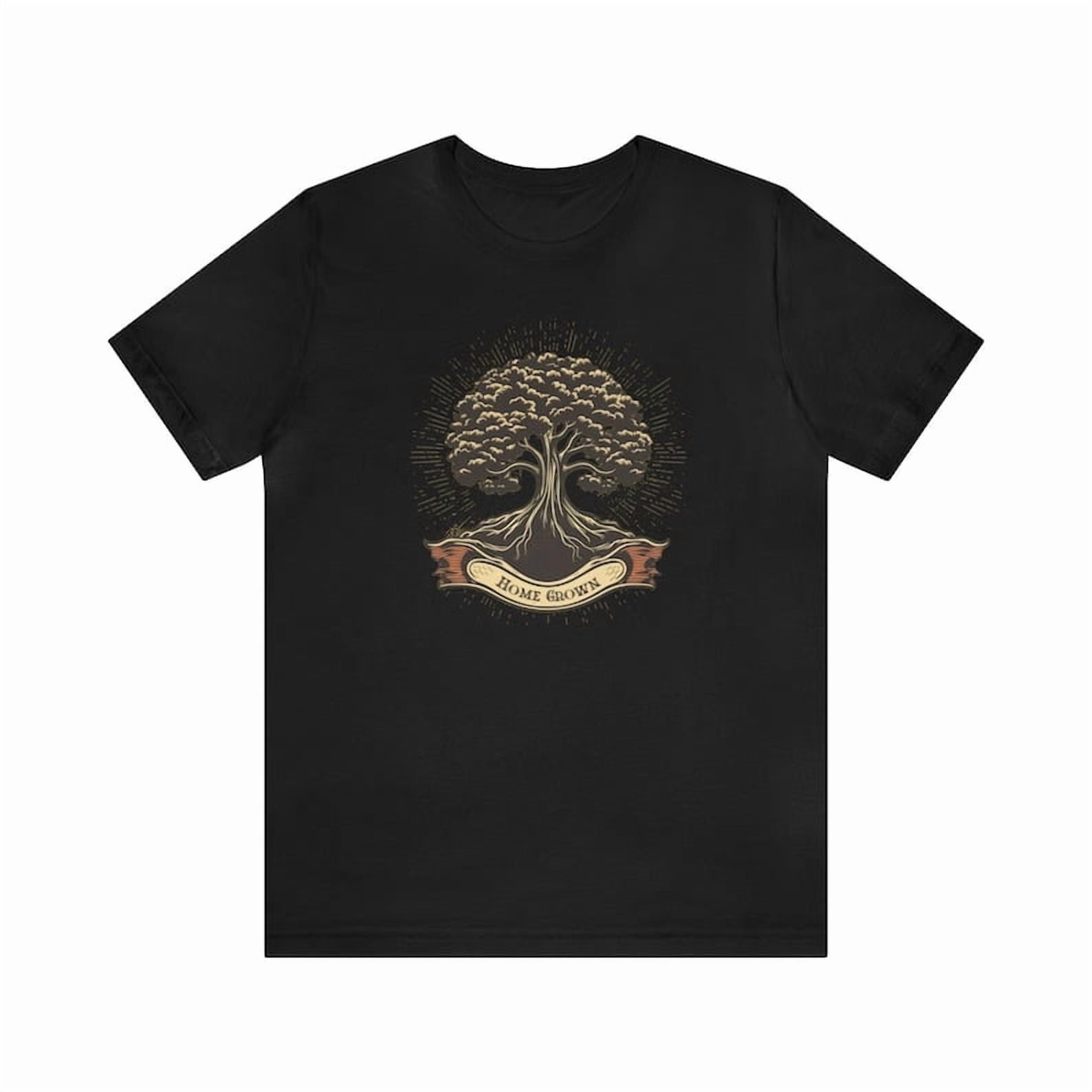 100% cotton tshirts men tee Home Grown Tree Tee/Unisex Jersey Short ...