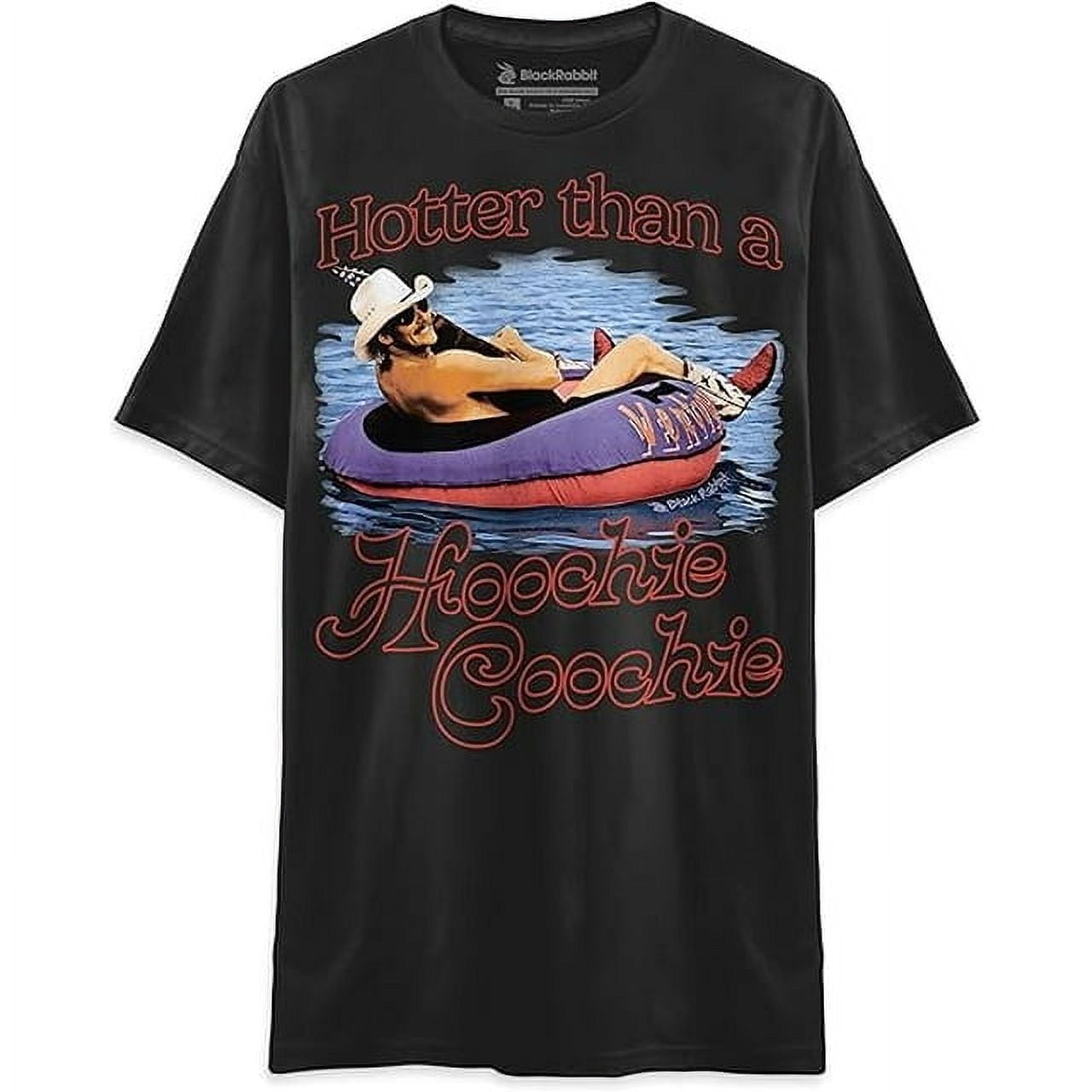 100% cotton tshirts men tee Hotter Than A Hoochie Coochie Shirt 90s ...