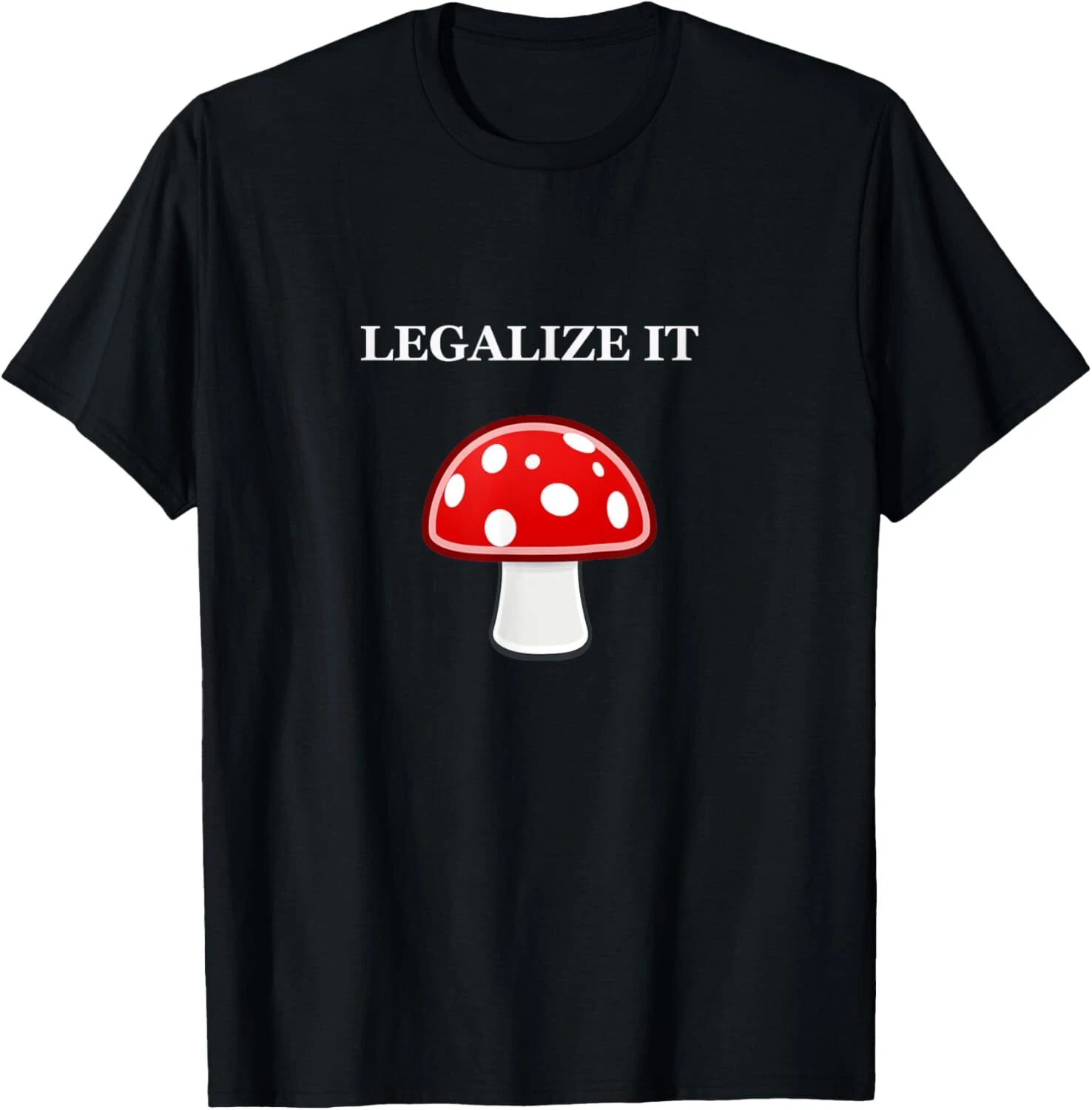 100% cotton tshirts men tee Legalize It Mushrooms T-Shirt Hoodie ...