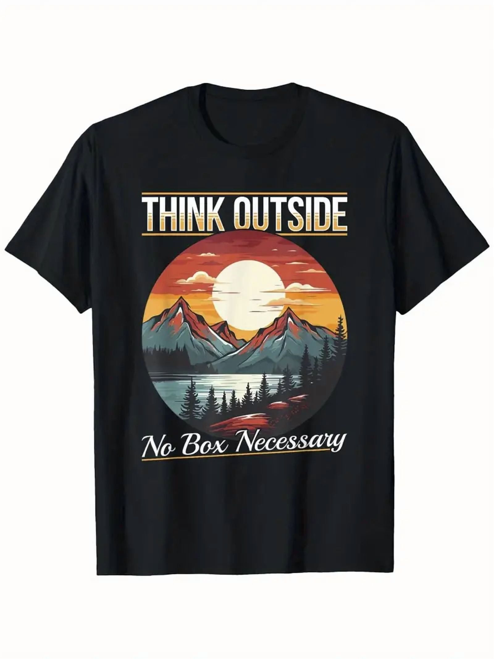 100% cotton tshirts men tee Men'S 100% Cotton Graphic T-Shirt - Sunset ...